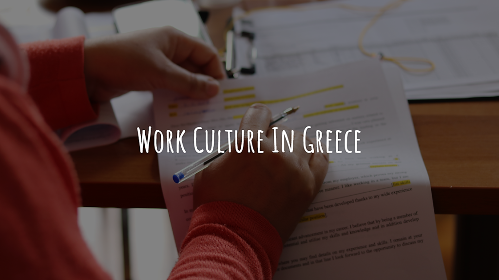 Workplace culture in Greece | Εργαστήριο - Generation 2.0