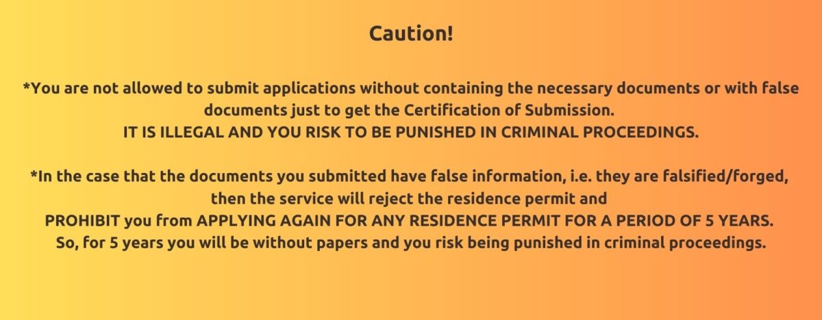 Residence permits – Submitting documents & changing personal ...